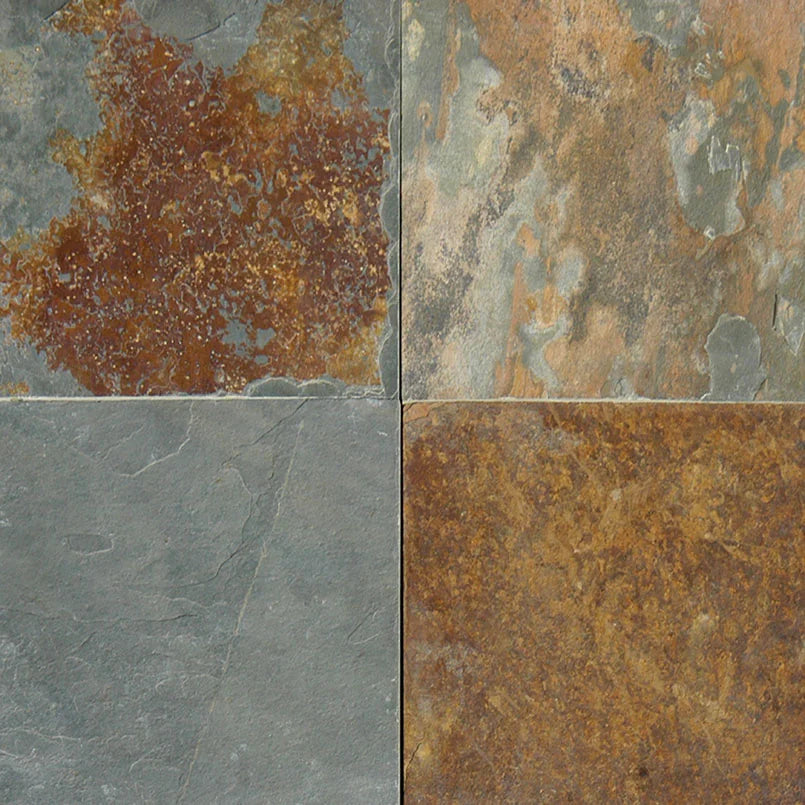 California Gold 16x16 Gauged Slate Tile — Solidshape