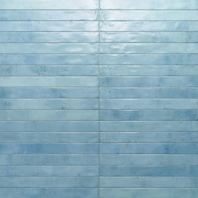 Chroma Sky 18x2 Field Gloss Ceramic Tile — Solidshape