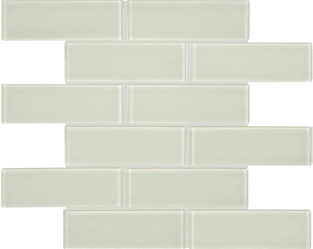 Element Sand 26 2x6 Glass Mosaic Tile — Solidshape