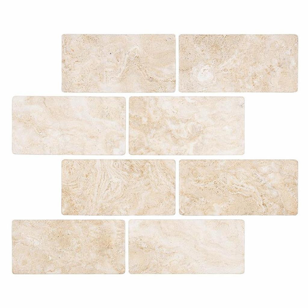 Durango / Paredon (Mexican) - Cross Cut Durango Travertine 3x6 Tumbled ...