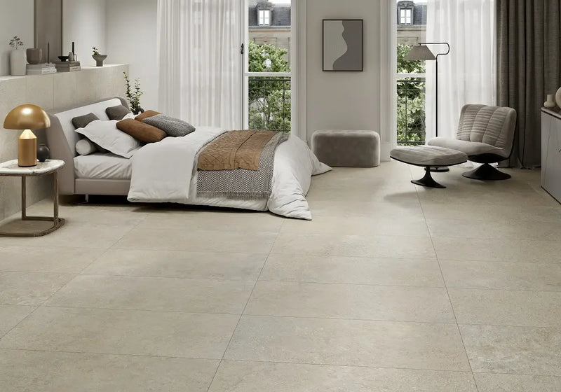 June Caliza 24x48 Glazed Porcelain Tile — Solidshape