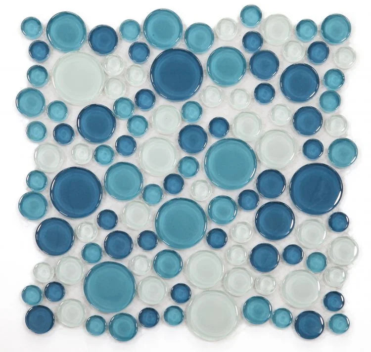 Lady Ocean Glass Mosaic — Solidshape