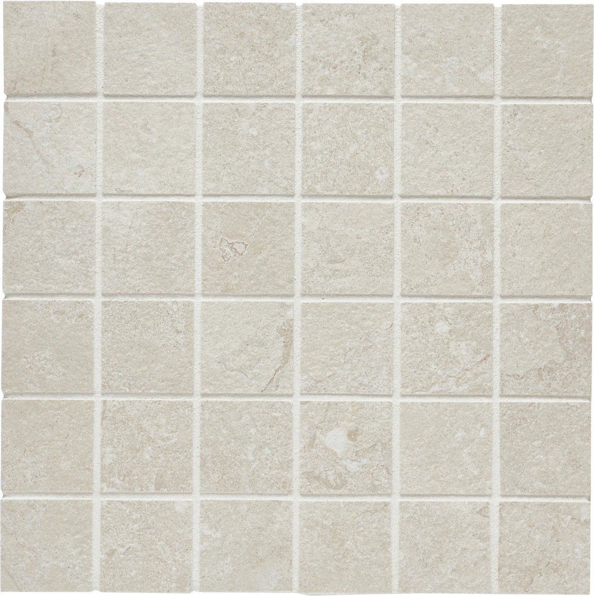 Lagos Ivory 2x2 Porcelain Mosaic — Solidshape