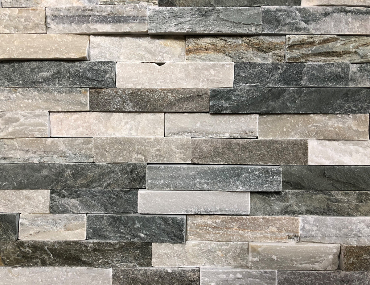 Natural Stone Royal Blue Split Face 6 x 24 Flat Panel Stone Veneer ...