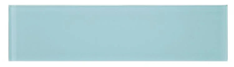 Lucy Mint 4x16 Glass Mosaic — Solidshape