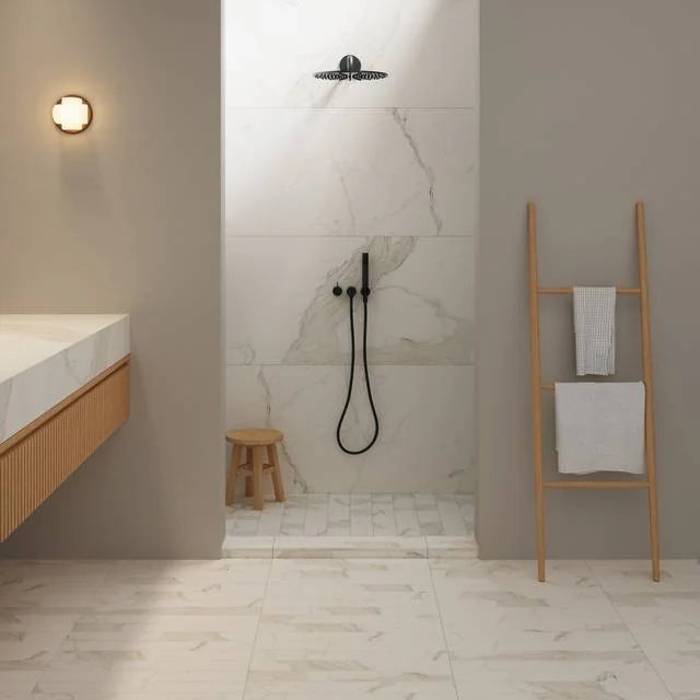 Magnifica ERA Calacatta Super White 48x24 8mm Honed Ceramic Tile ...