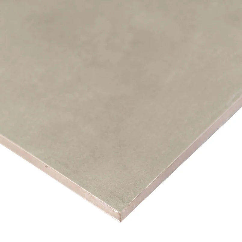 Monza Cemento 35x35 Polished Porcelain Tile — Solidshape