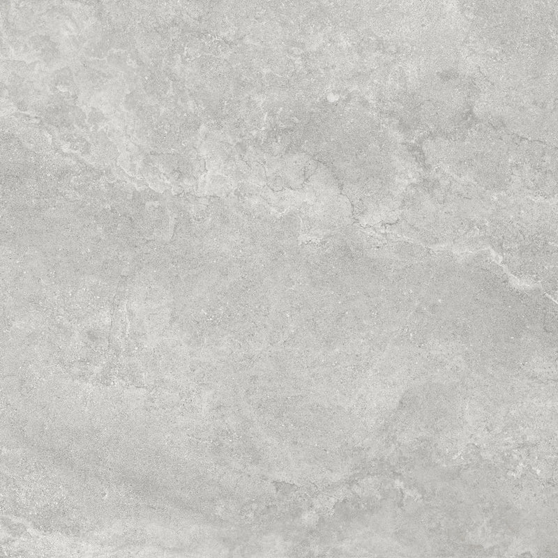 Pietra Blend Silver 36x36 Matte Porcelain Tile — Solidshape