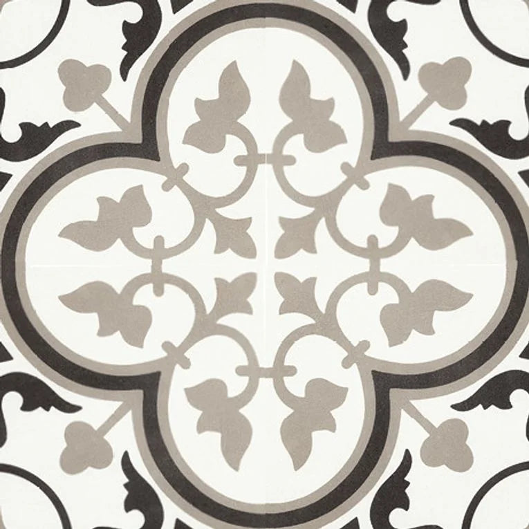 Reverie Decor 6 8x8 Porcelain Tile — Solidshape