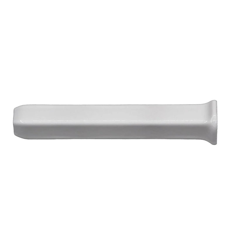 Sanitary Cove Base Outside Corner White 1x6 Glossy Ceramic Tile ...