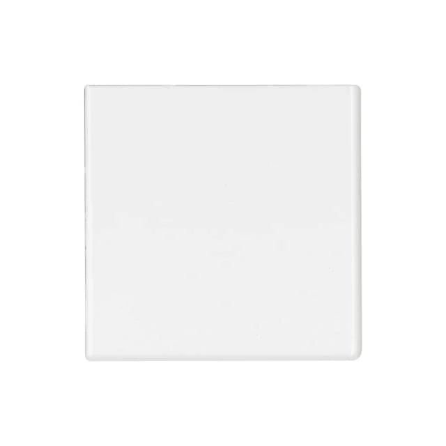 Traditions Bullnose Corner Ice White Matte 6x6 Ceramic Trim — Solidshape