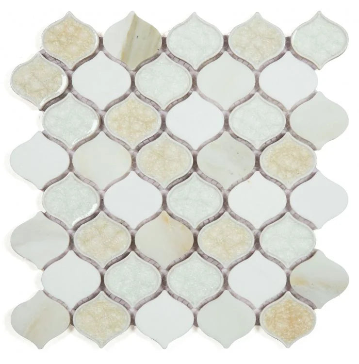 Van Gogh Calacatta 11x11 Mosaic — Solidshape