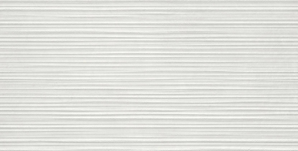 Couvet Suite Lines Blanco Matte 12x24 Ceramic Tile