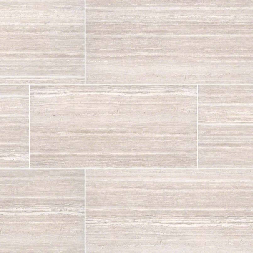 Essentials Charisma White Matte 12x24 Ceramic Tile
