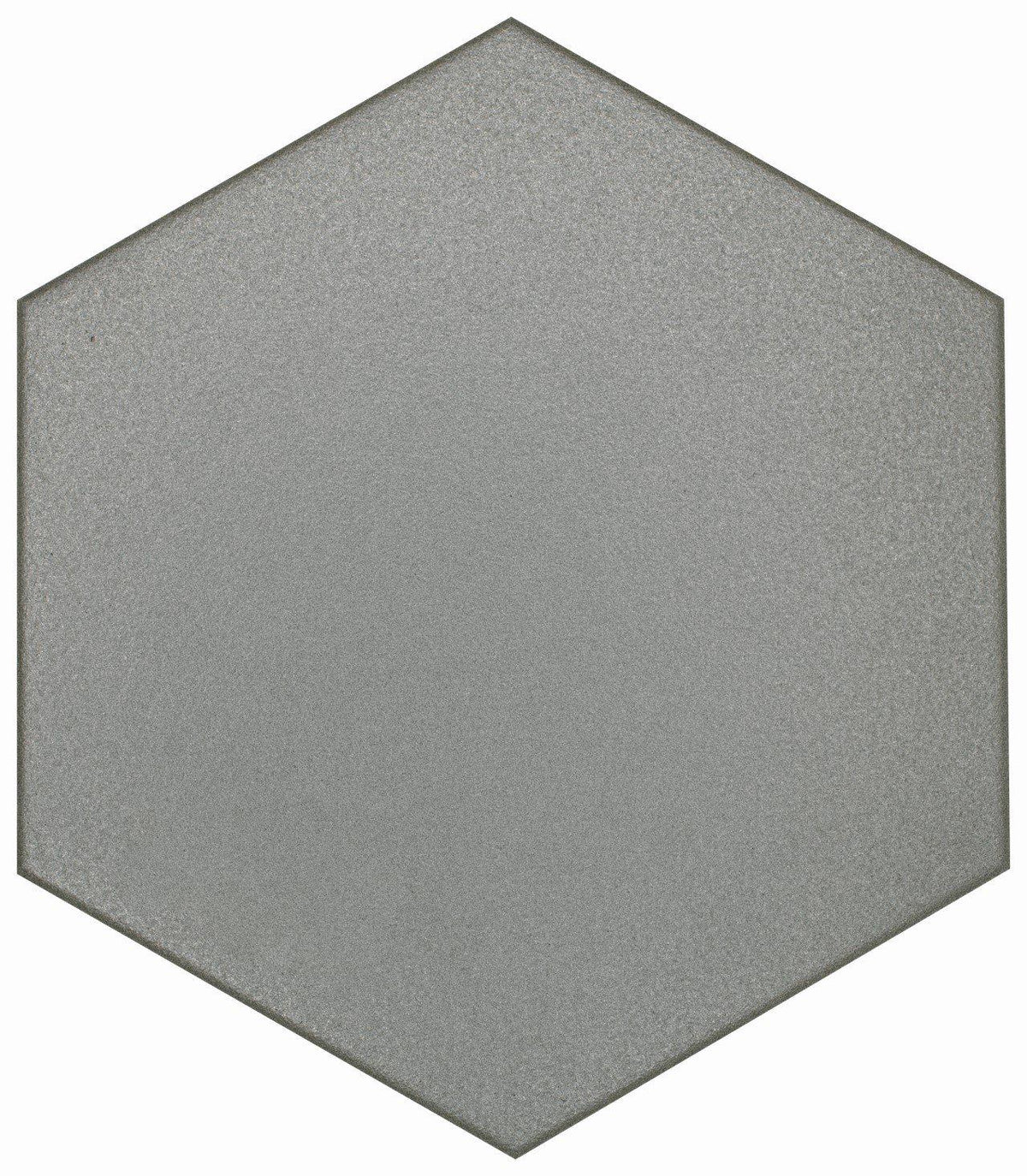 Flow Dark Gray Matte 8x9 Gres Stoneware Tile