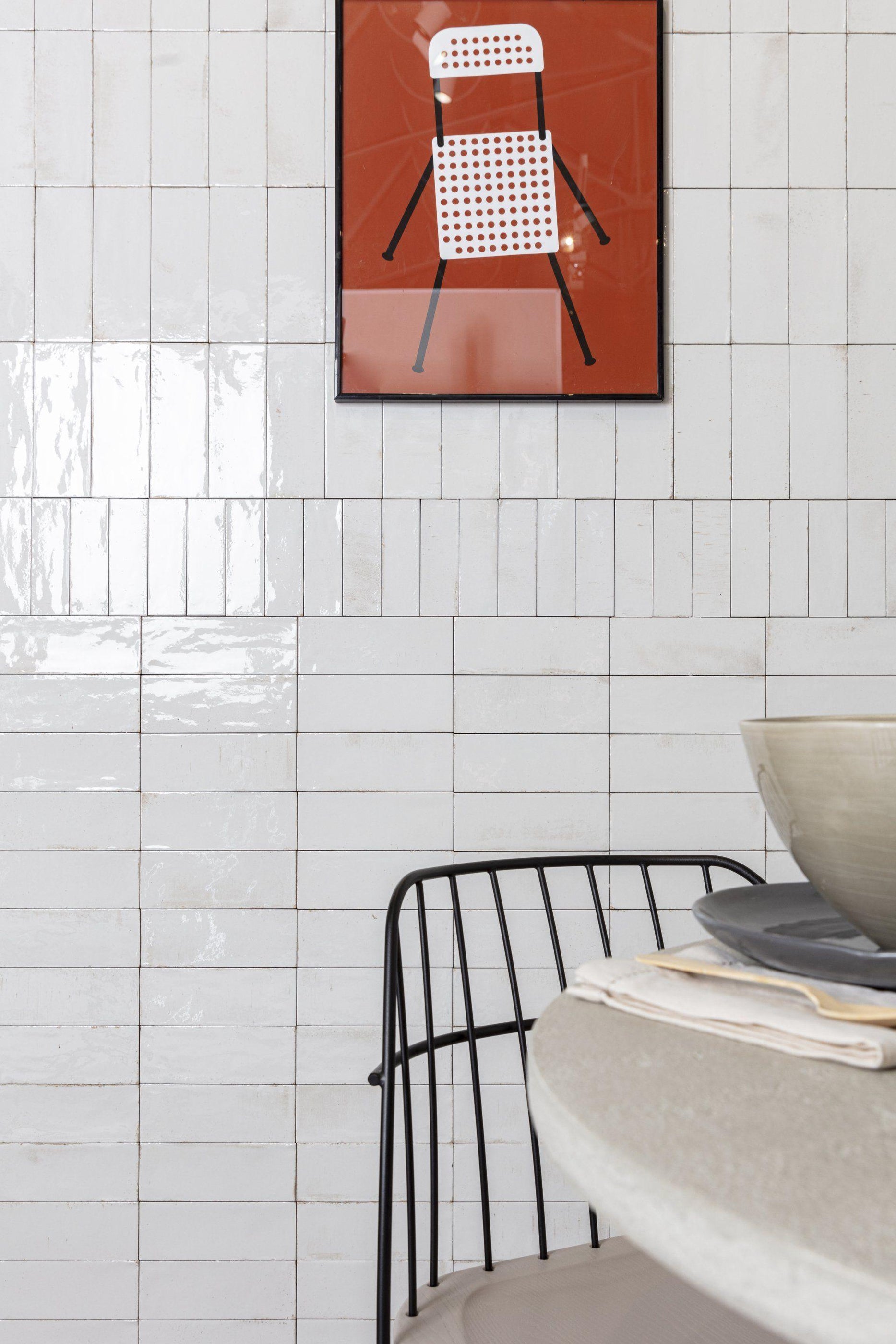 Gleeze Bianco 2x6 Porcelain Tile