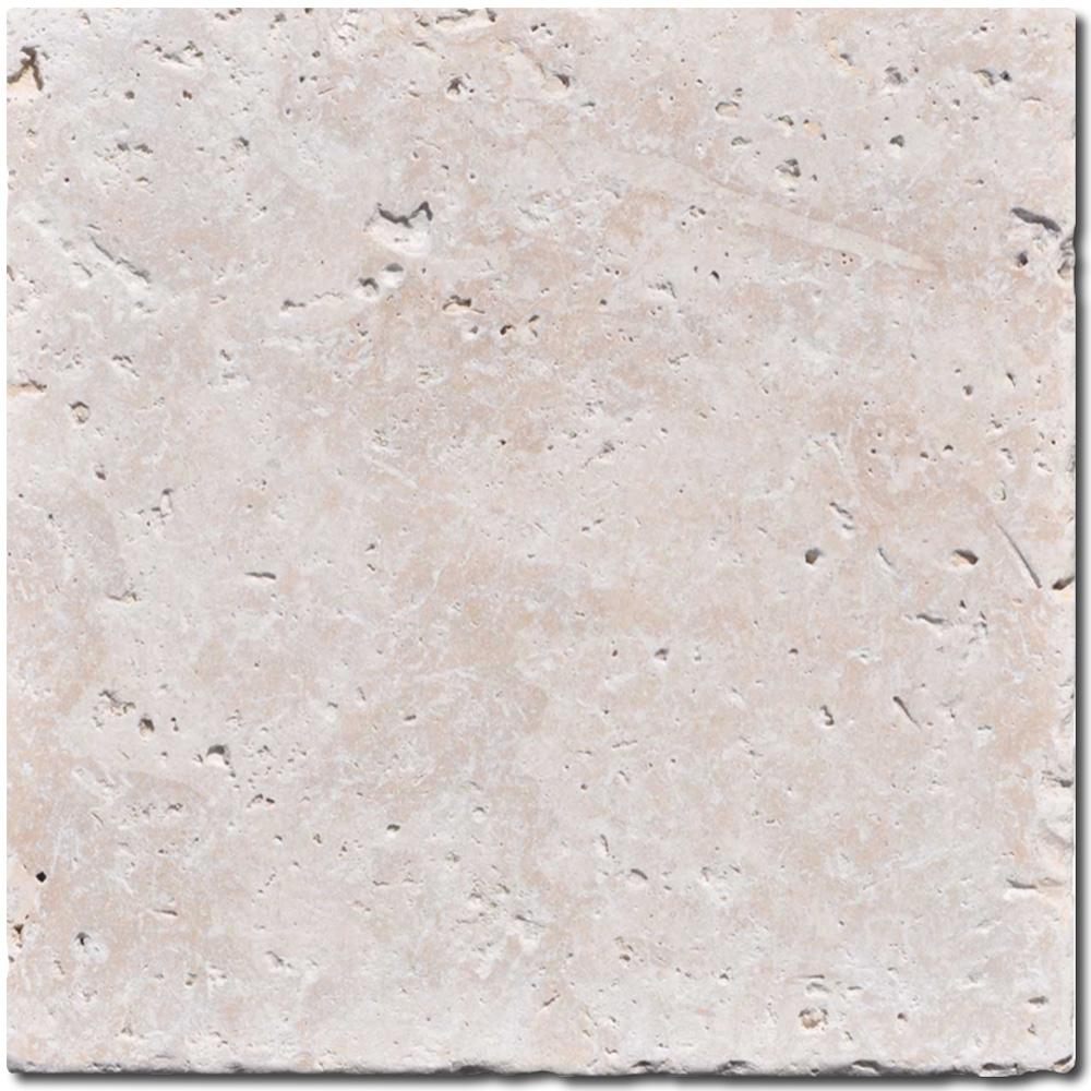 Ivory Travertine Tile 12x12 Tumbled