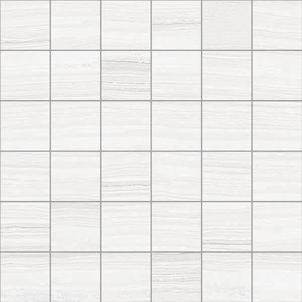 Matrix Bright 2x2 Square Honed Porcelain Mosaic — Solidshape