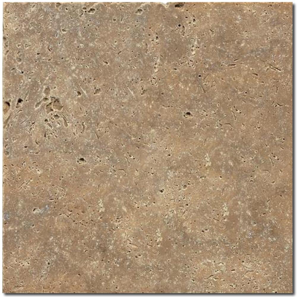 Noce Travertine Tile 12x12 Tumbled — Solidshape