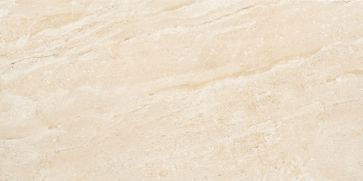 Positano Beige Glossy 6x18 Porcelain Tile — Solidshape