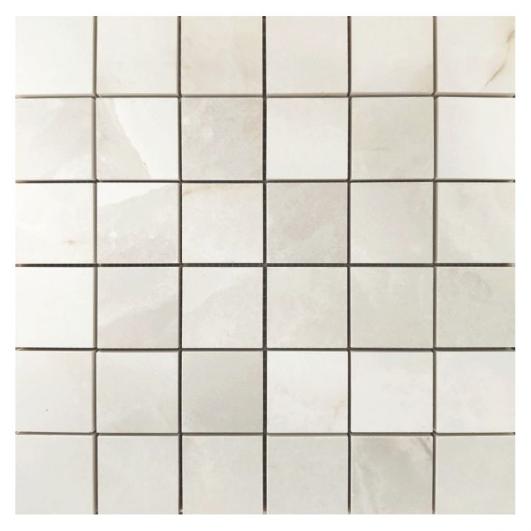 Reves Perle Square Matte Porcelain Mosaic
