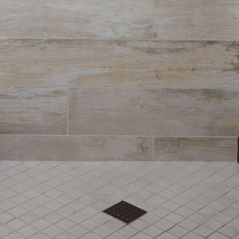 Touch Snow 2x2 Square Porcelain Mosaic