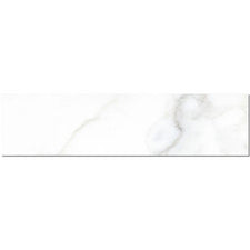 Vallelunga Carrara Polished 3x12 Porcelain Tile