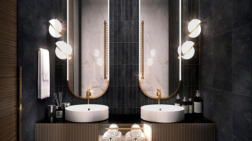 Wave Coal Honed 12x24 Porcelain Tile — Solidshape